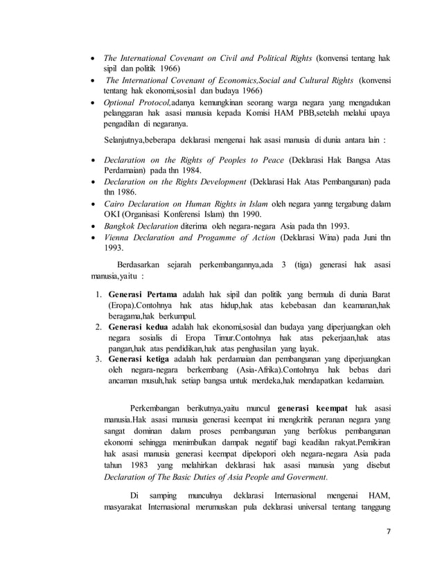 Makalah Hukum dan HAM (Sejarah Perkembangan HAM) | DOCX