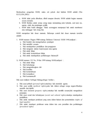 Makalah Hukum dan HAM (Sejarah Perkembangan HAM) | DOCX