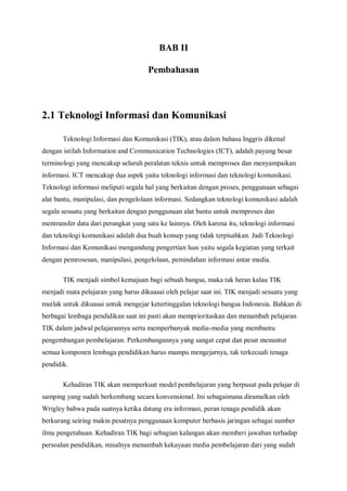 Peranan ICT dalam dunia Pendidikan | PDF