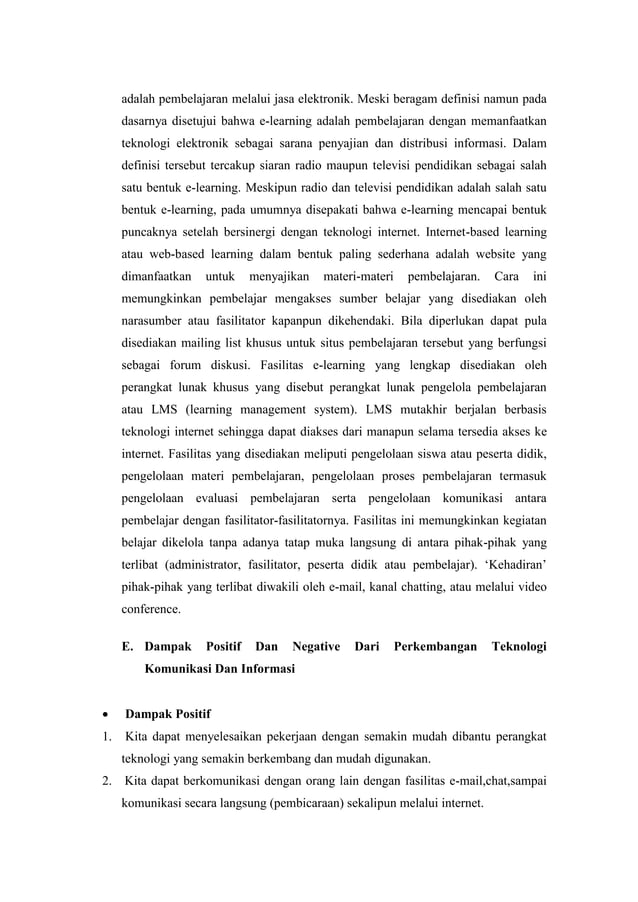 Makalah ict | DOCX