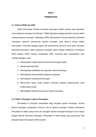 Konvergensi PSAK ke IFRS | DOCX