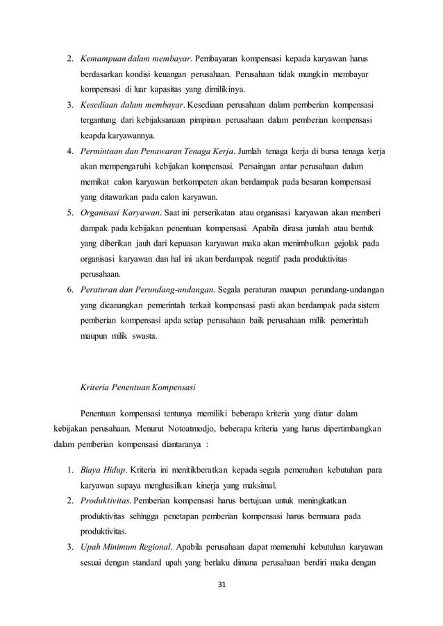 Makalah 2 evaluasi kinerja dan kompesnsasi MSDM | PDF