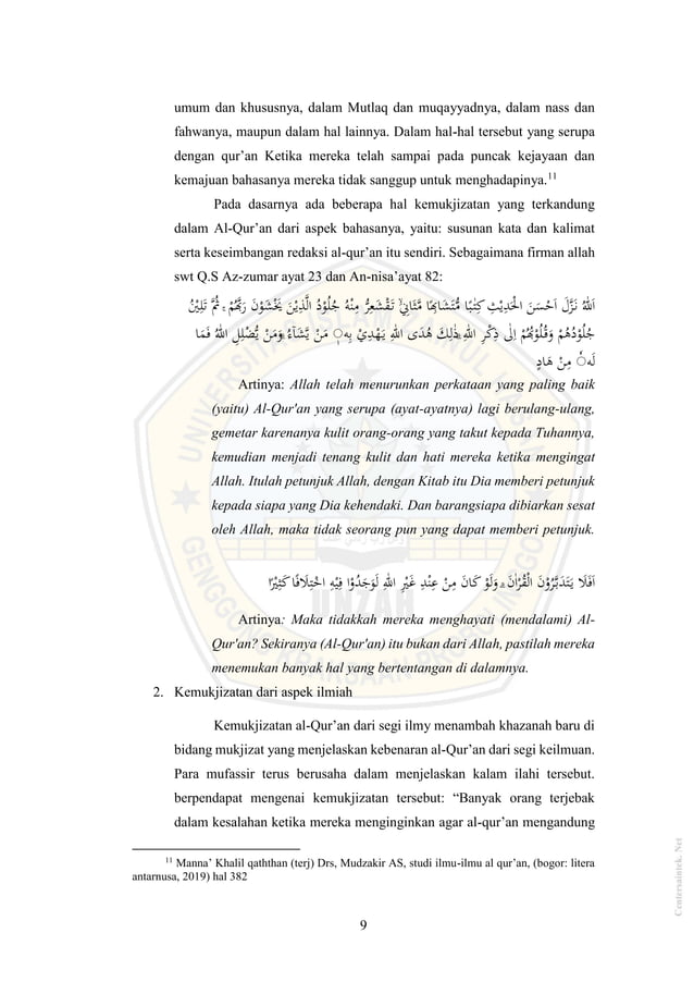 Makalah I’jaz Al - Qur’an.pdf