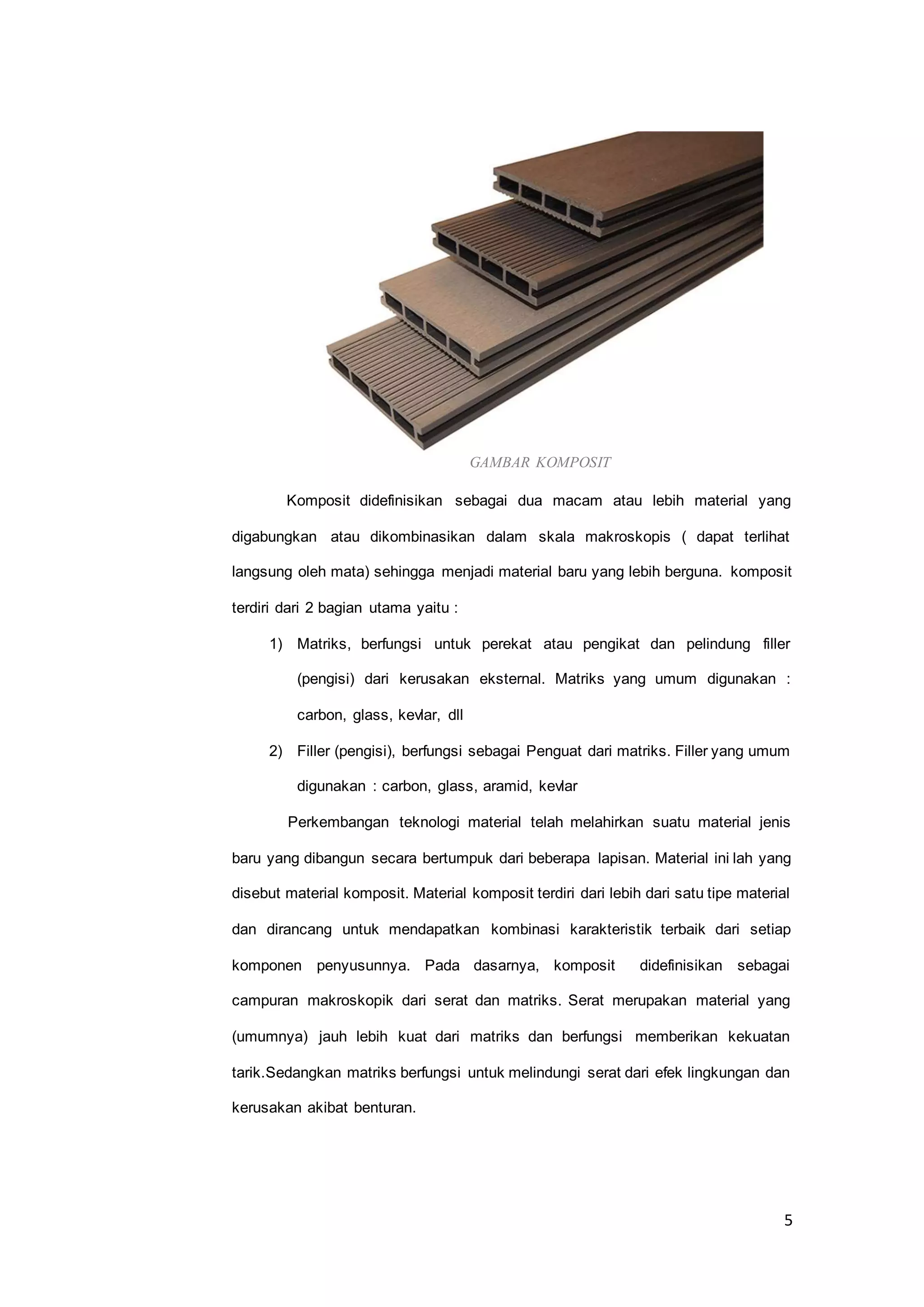 MATERIAL TEKNIK : (LOGAM, KERAMIK, POLIMER, DAN KOMPOSIT) | DOCX