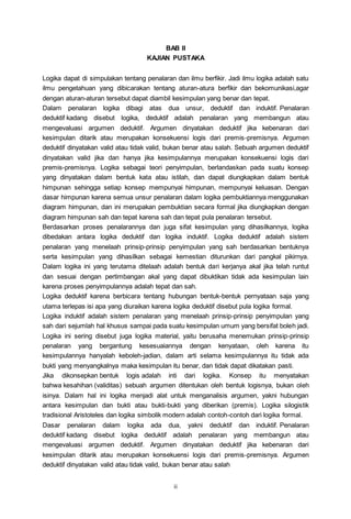 Makalah ilmu logika | PDF