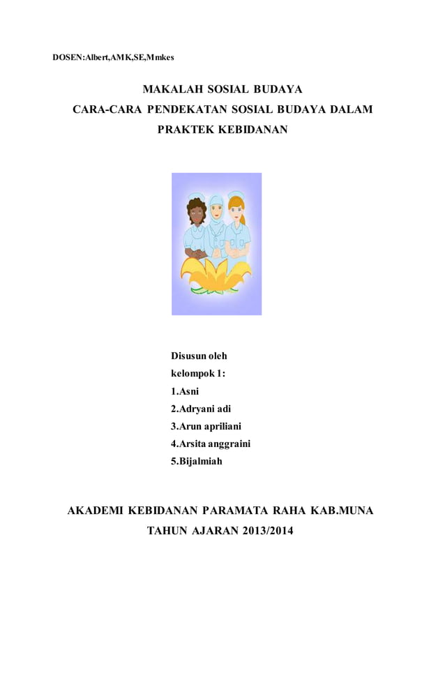 Makalah ilmu sosial budaya | PDF