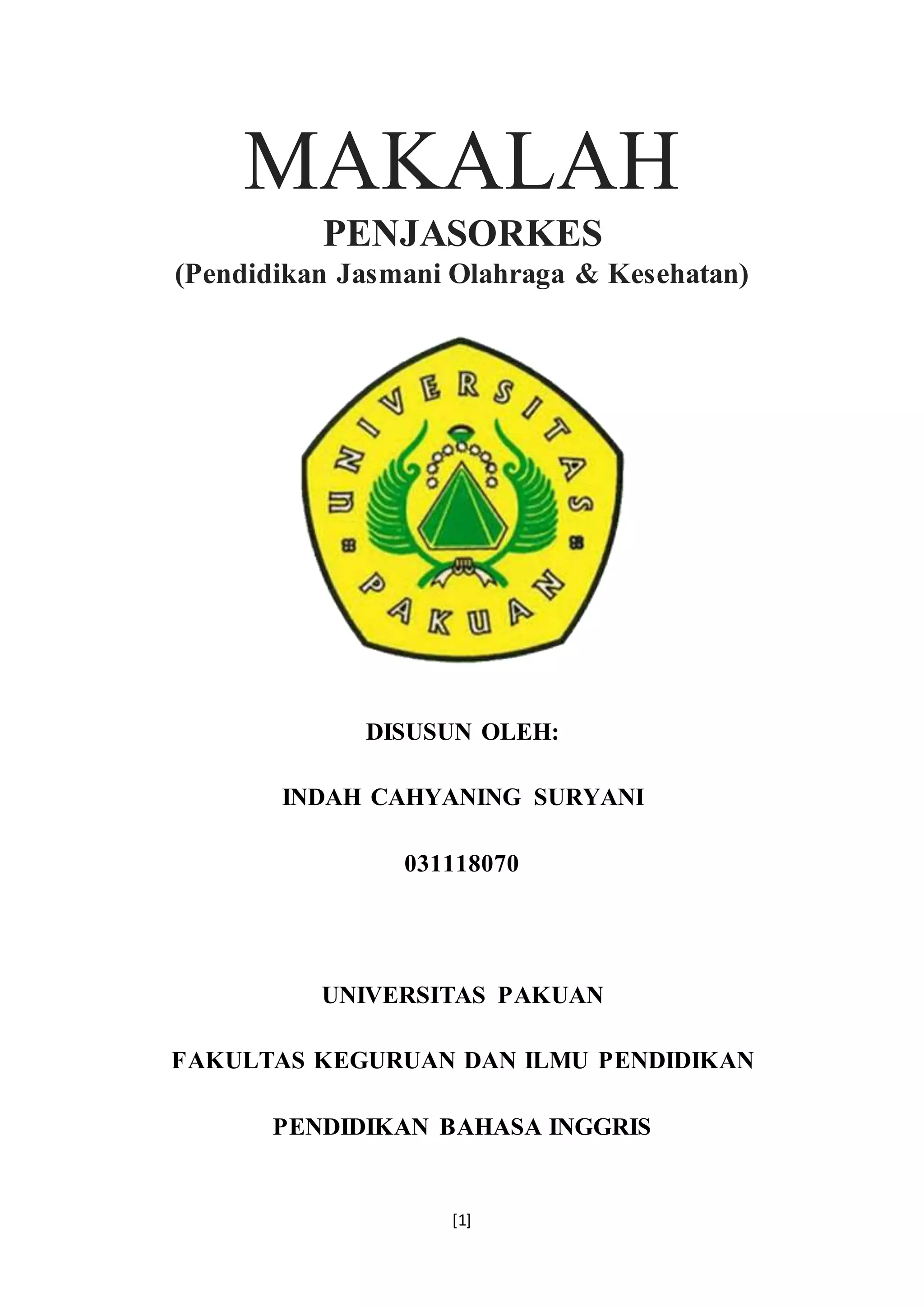 Makalah Indah Cahyaning Suryani | DOCX