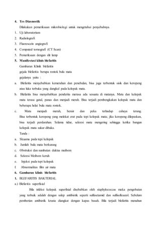 Makalah infeksi mata | DOCX