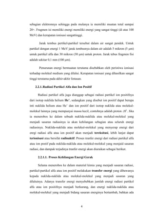 interaksi radiasi dengan materi | DOCX