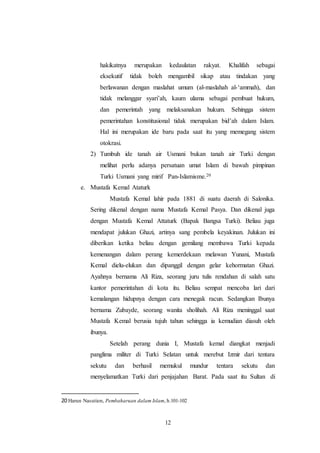 Makalah islam masa modern ok. | DOCX