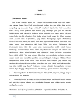 Makalah Akhlak Sarjana Muslim Dalam Menuntut Ilmu | DOCX