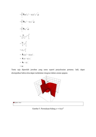 Integral Berulang (Iterated Integrals) | DOCX