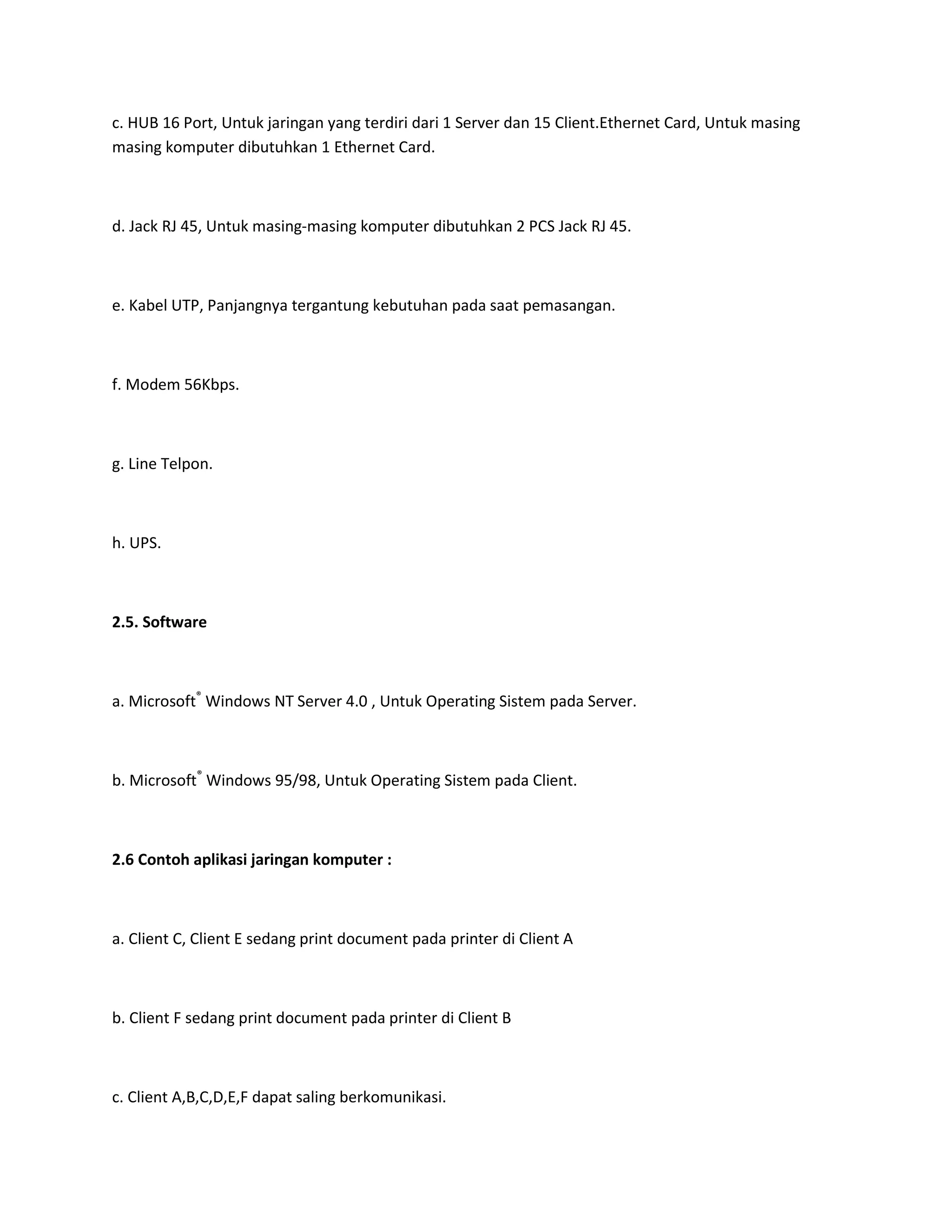 Makalah jaringan komputer | DOCX