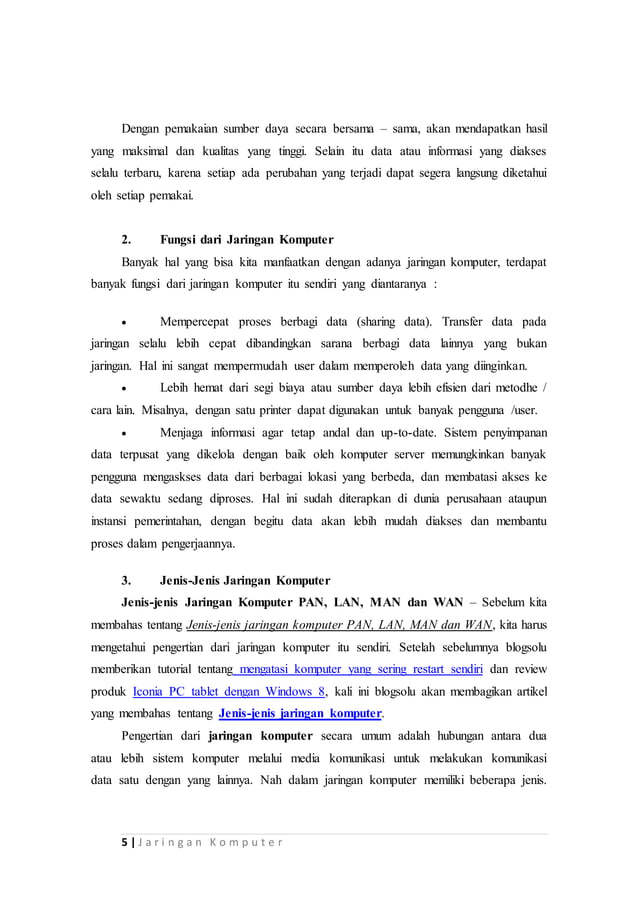 Makalah jaringan komputer aplikom | PDF