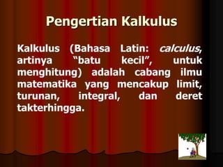 Makalah kalkulus dan ontologi matematika | PPT