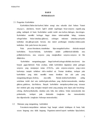 Karbohidrat | PDF