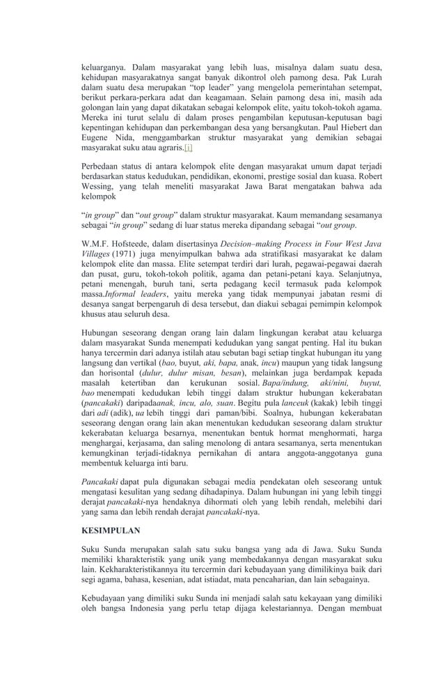 Makalah kebudayaan suku sunda | DOC