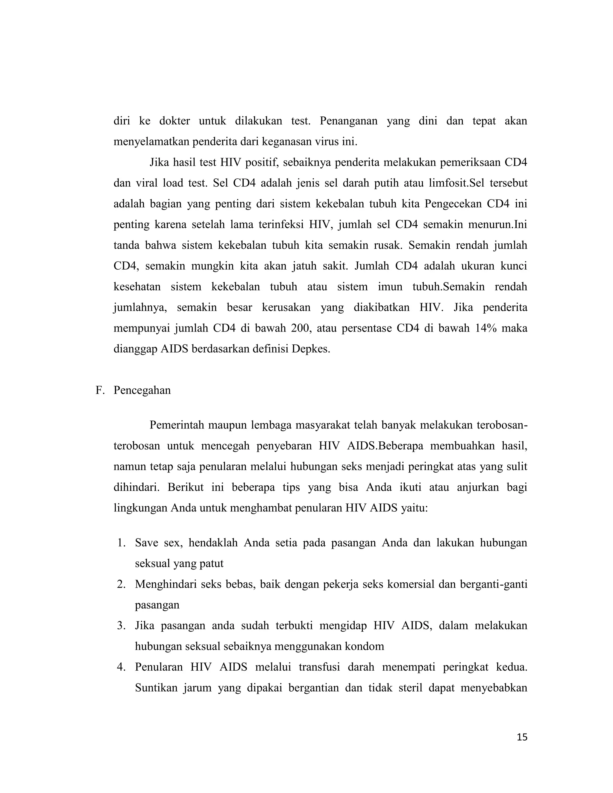 Makalah kel. 4 hiv & aids | PDF