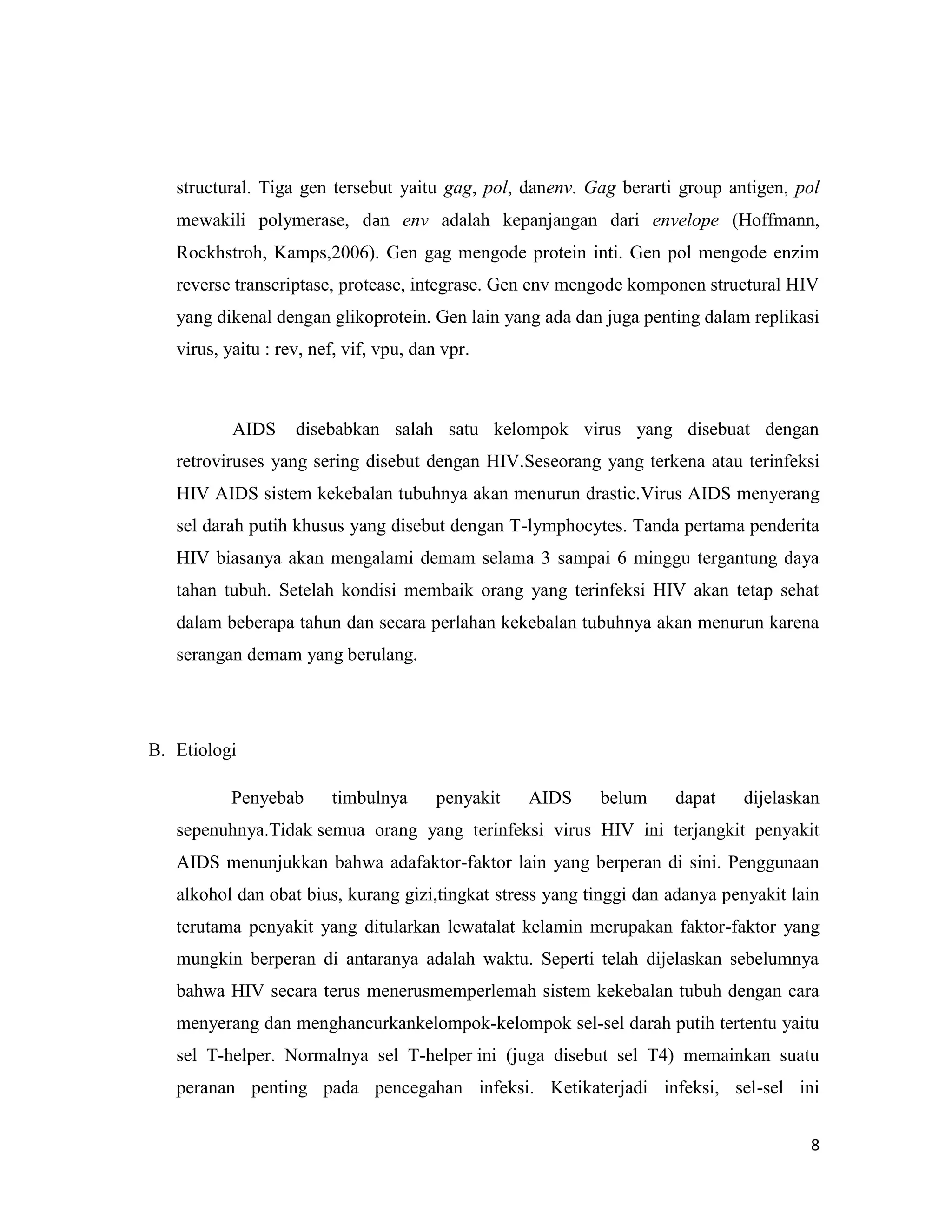 Makalah kel. 4 hiv & aids | PDF