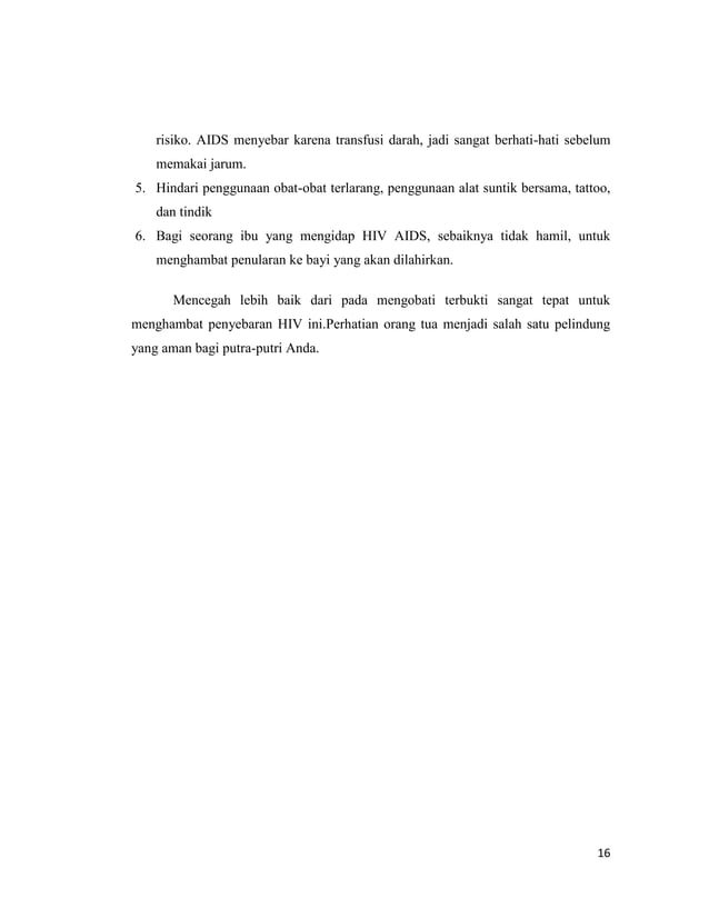 Makalah kel. 4 hiv & aids | PDF