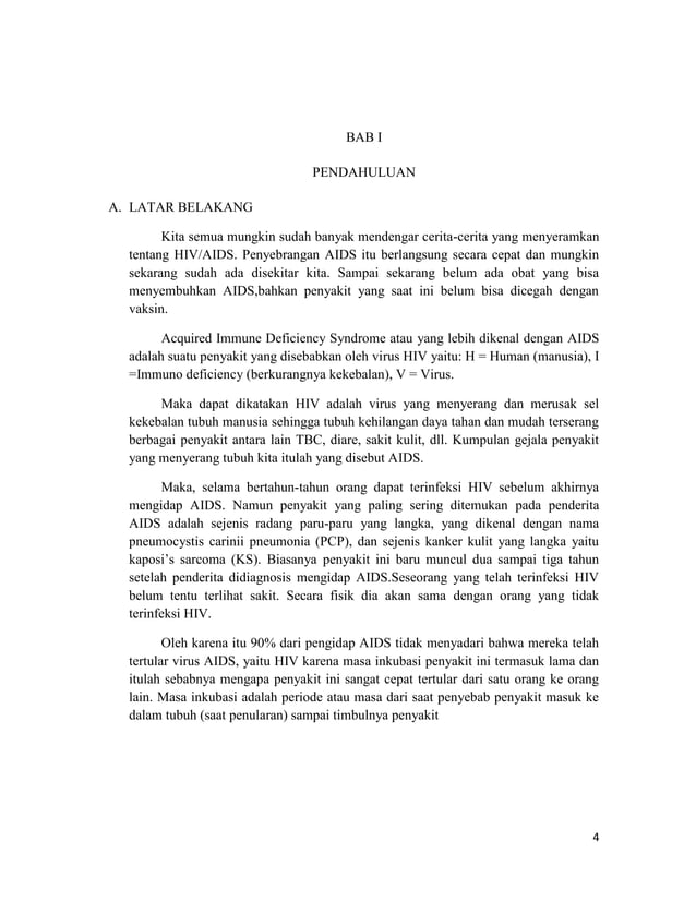 Makalah kel. 4 hiv & aids | PDF
