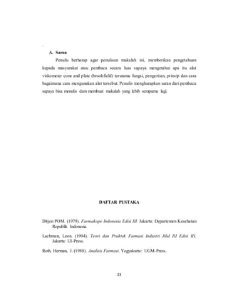 VISKOSITAS BROOKFIELD | DOCX