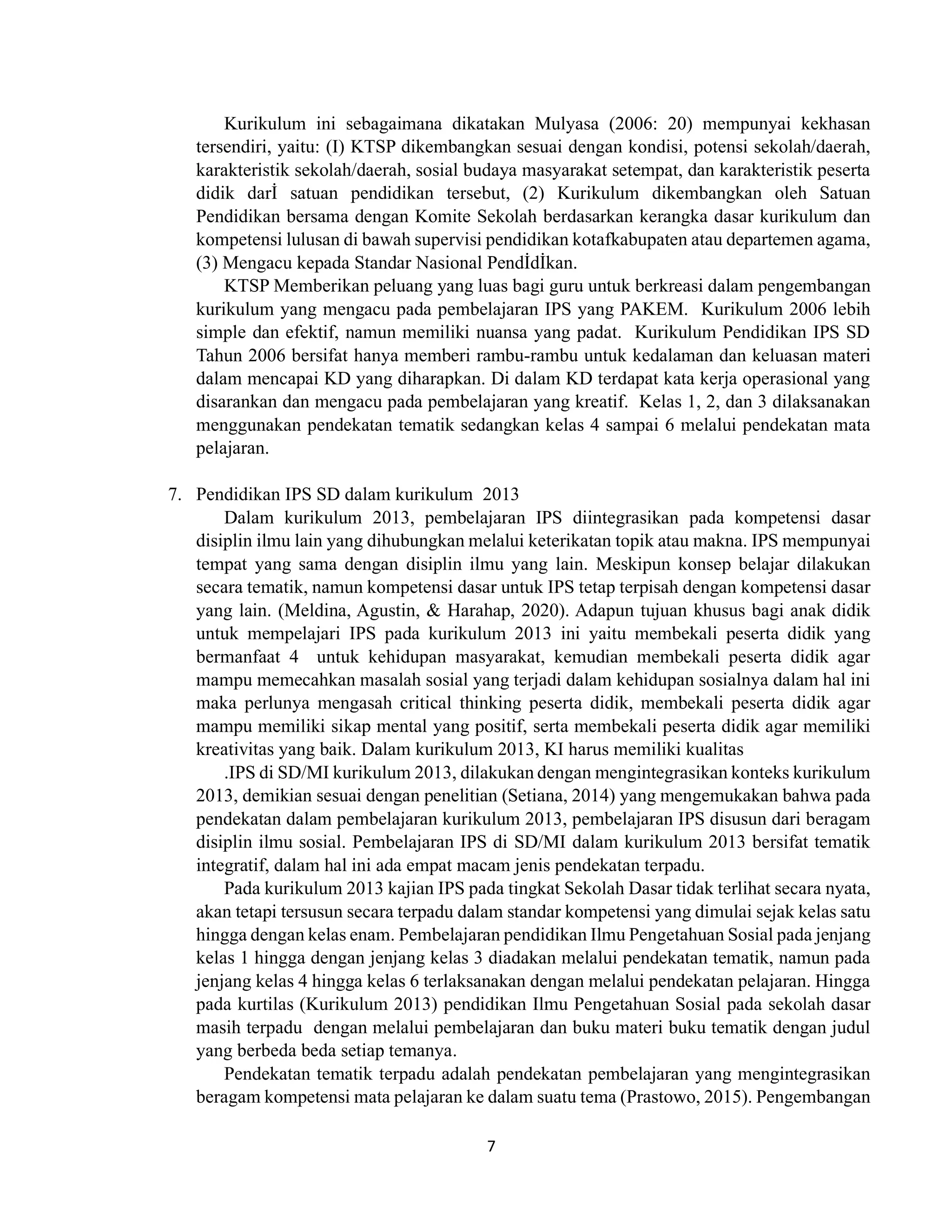 Makalah PEMBELAJARAN IPS SD "Perkembangan IPS di Indonesia dan Negara Lain" | PDF