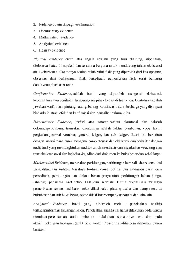 Makalah kel 1_Bukti Audit dan sampling.docx