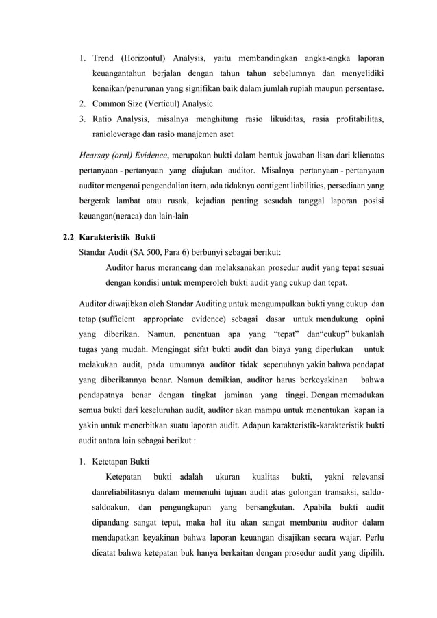 Makalah kel 1_Bukti Audit dan sampling.docx