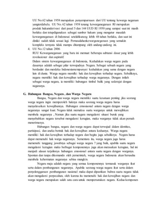 Bangsa, Negara, dan Warga Negara | DOCX