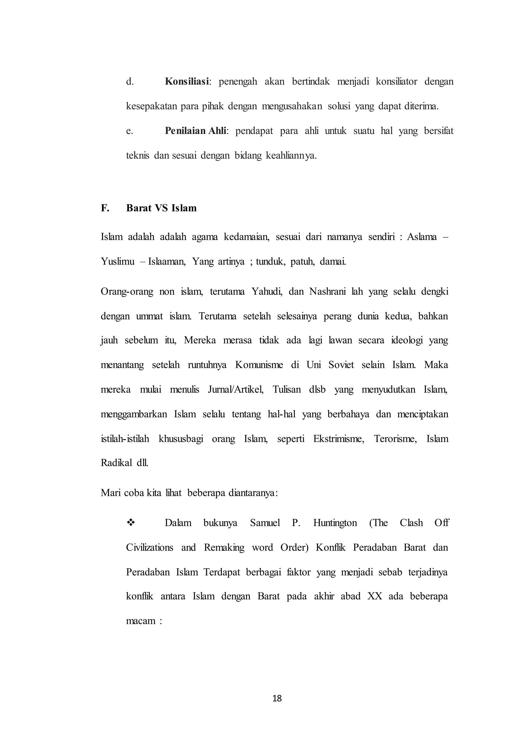 Makalah kel 3 manj konflik | PDF