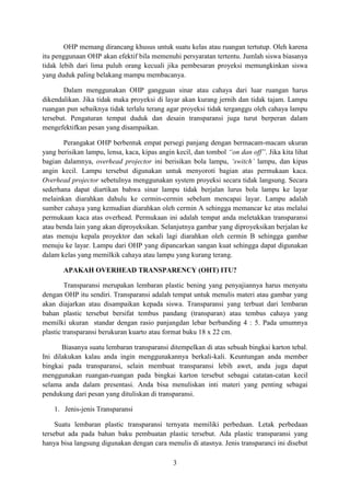 OHT dan LCD | DOCX