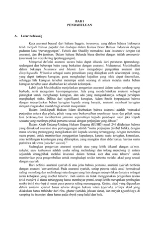 Asuransi Syariah | PDF