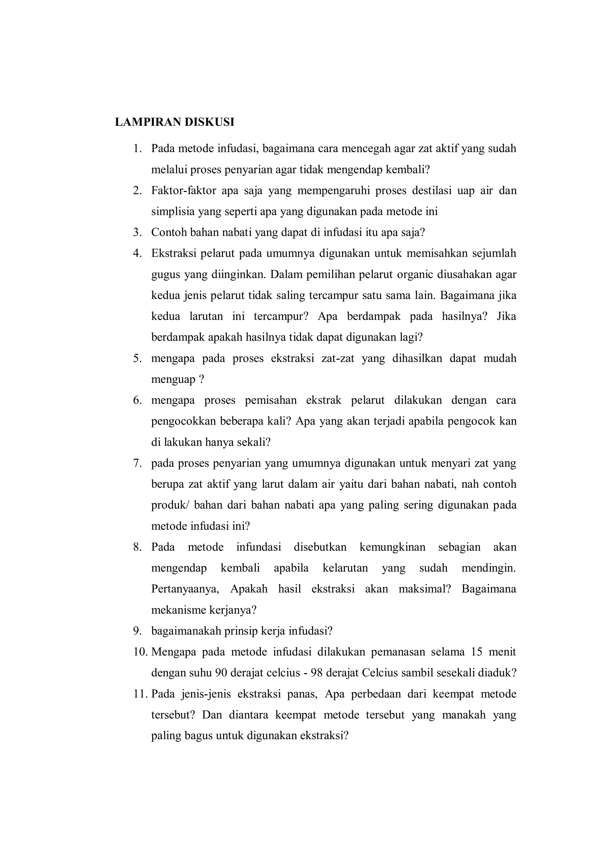 Makalah Ekstraksi Cara Panas | PDF