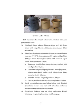 Makalah Ekstraksi Cara Panas | PDF