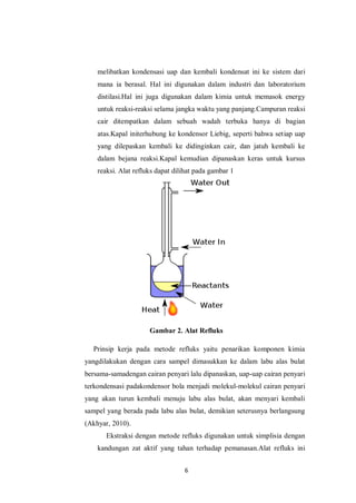 Makalah Ekstraksi Cara Panas | PDF
