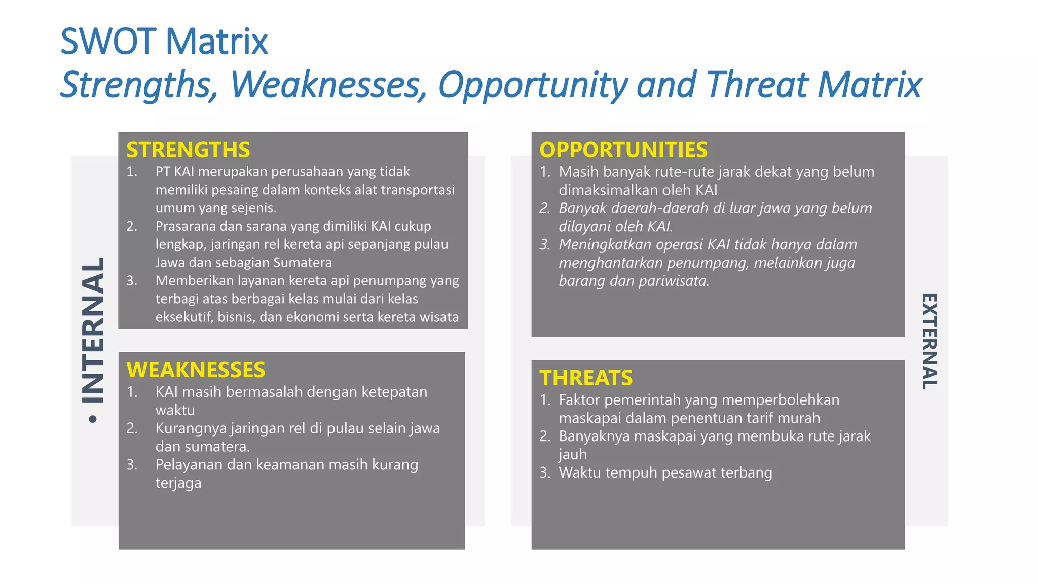 Makalah Analisis PT Kereta API Indonesia | PPTX
