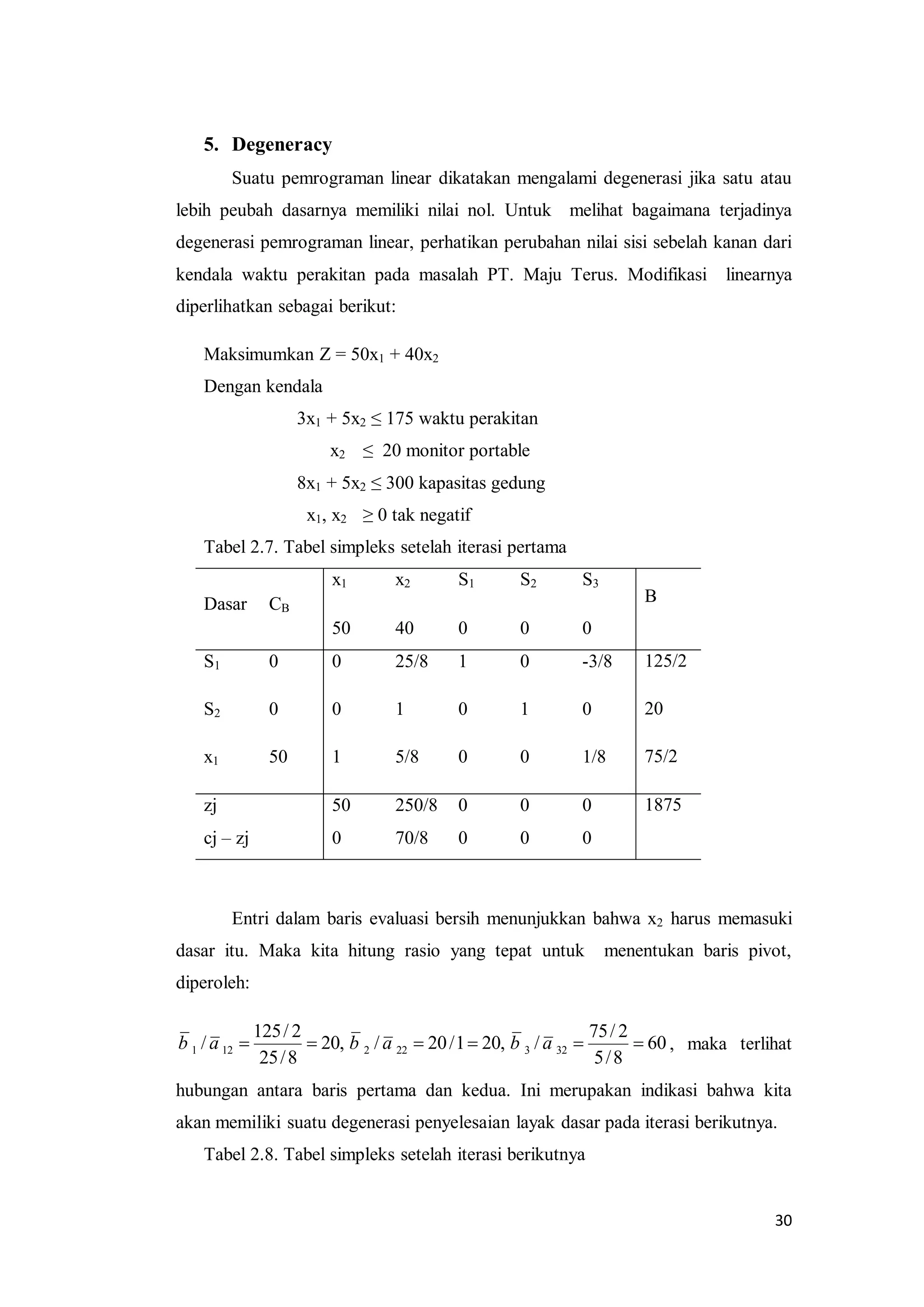 Makalah kelompok 4 metode simpleks | PDF