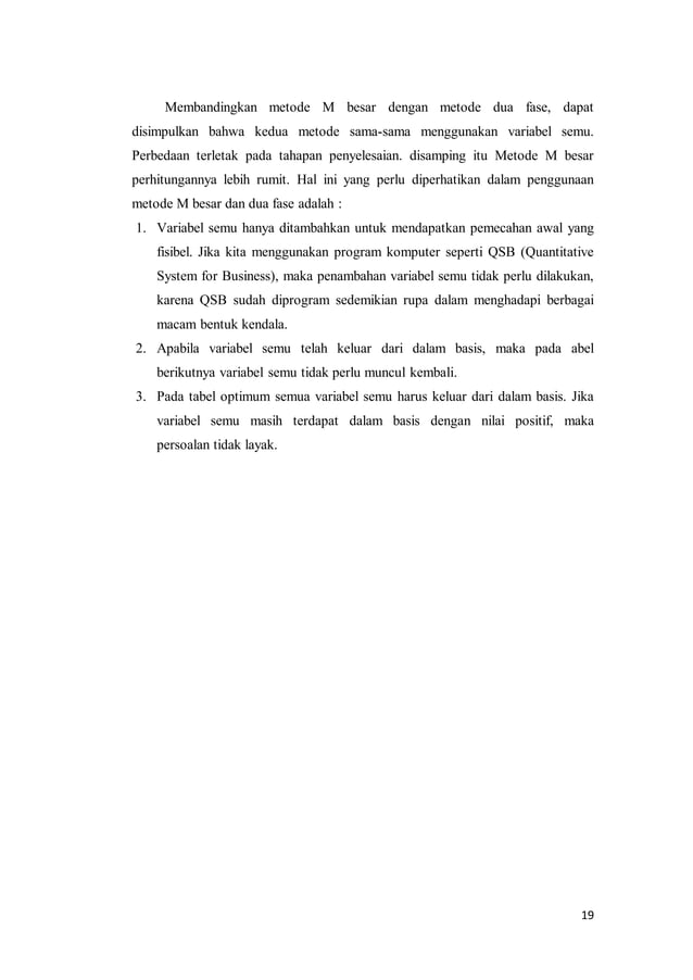 Makalah kelompok 4 metode simpleks | PDF