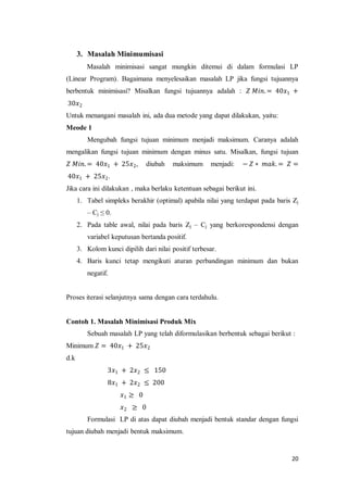 Makalah kelompok 4 metode simpleks | PDF