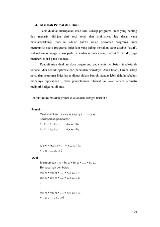 Makalah kelompok 4 metode simpleks | PDF