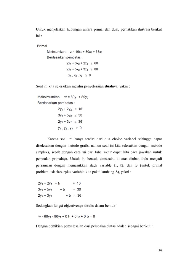 Makalah kelompok 4 metode simpleks | PDF