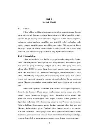 makalah sabun gel | PDF