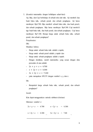 Kemampuan Koneksi Matematis | DOCX