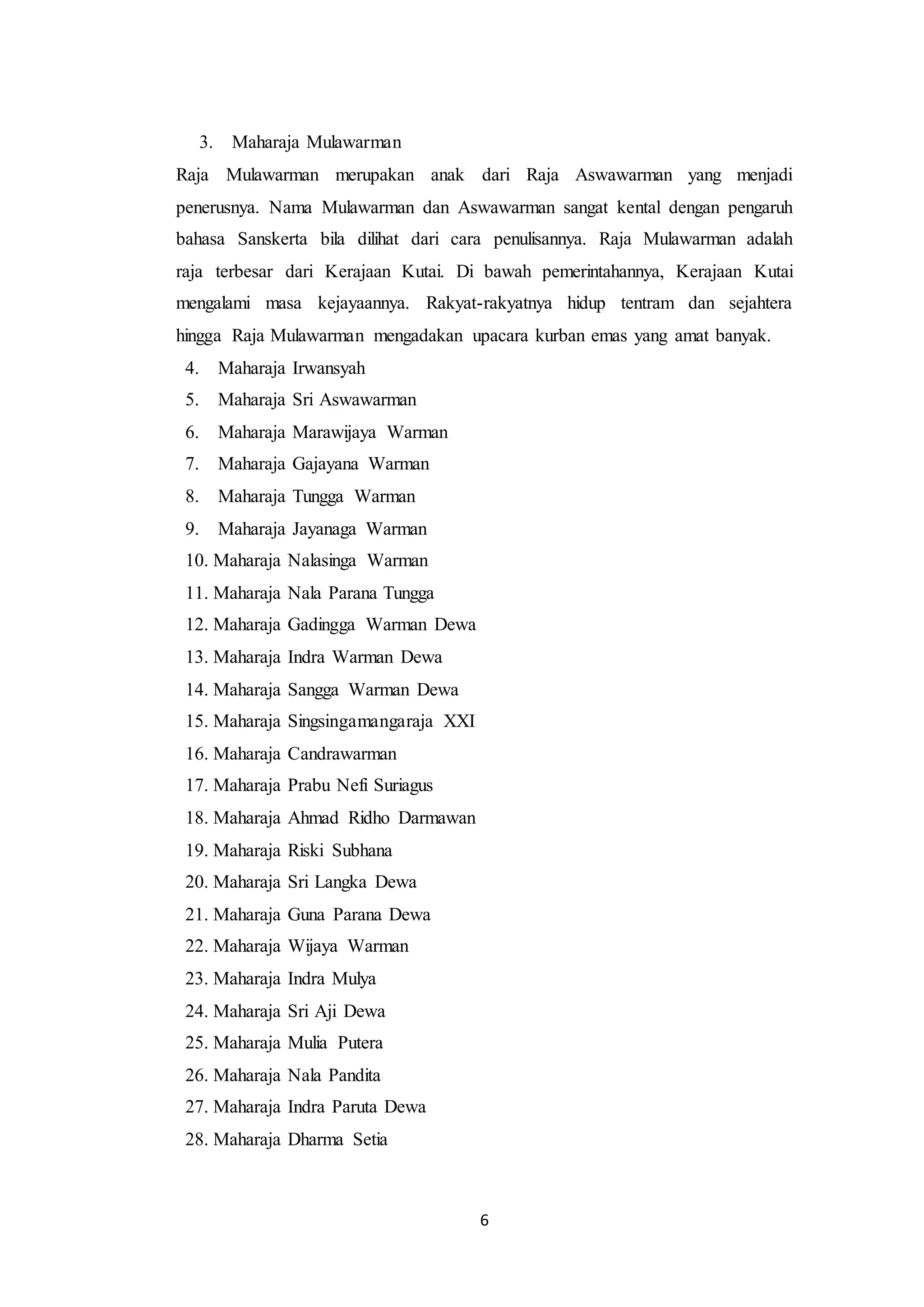 Makalah kerajaan kutai | DOCX