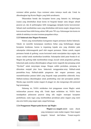 Makalah kereta maglev pdf | PDF