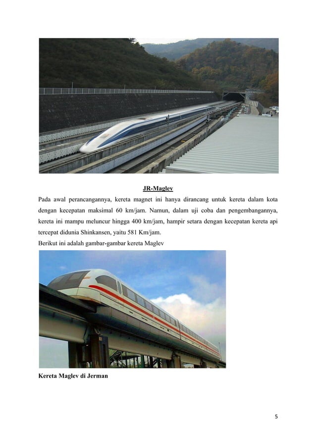 Makalah kereta maglev pdf | PDF