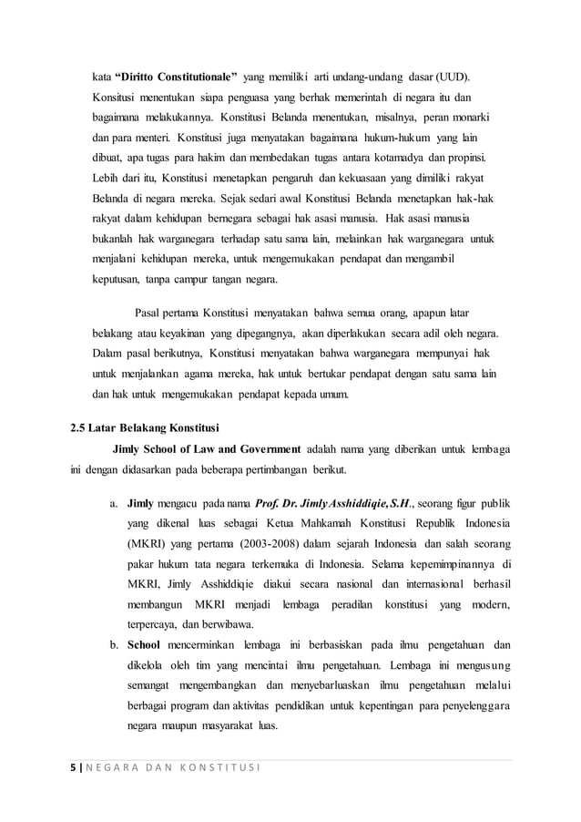 Makalah kewarganegaraan negara dan konstitusi | DOCX