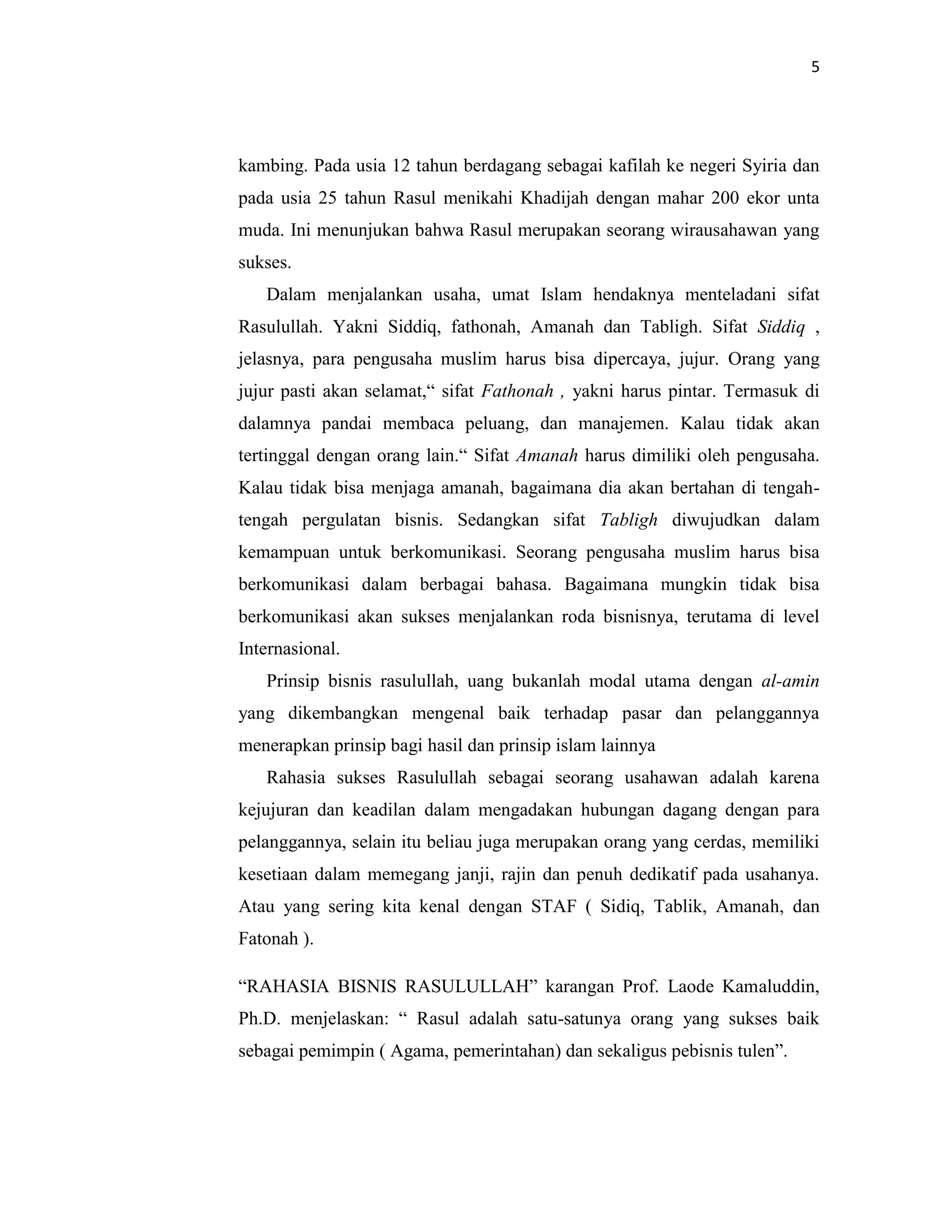 Inspirasi Wirausahawan Sukses | DOCX