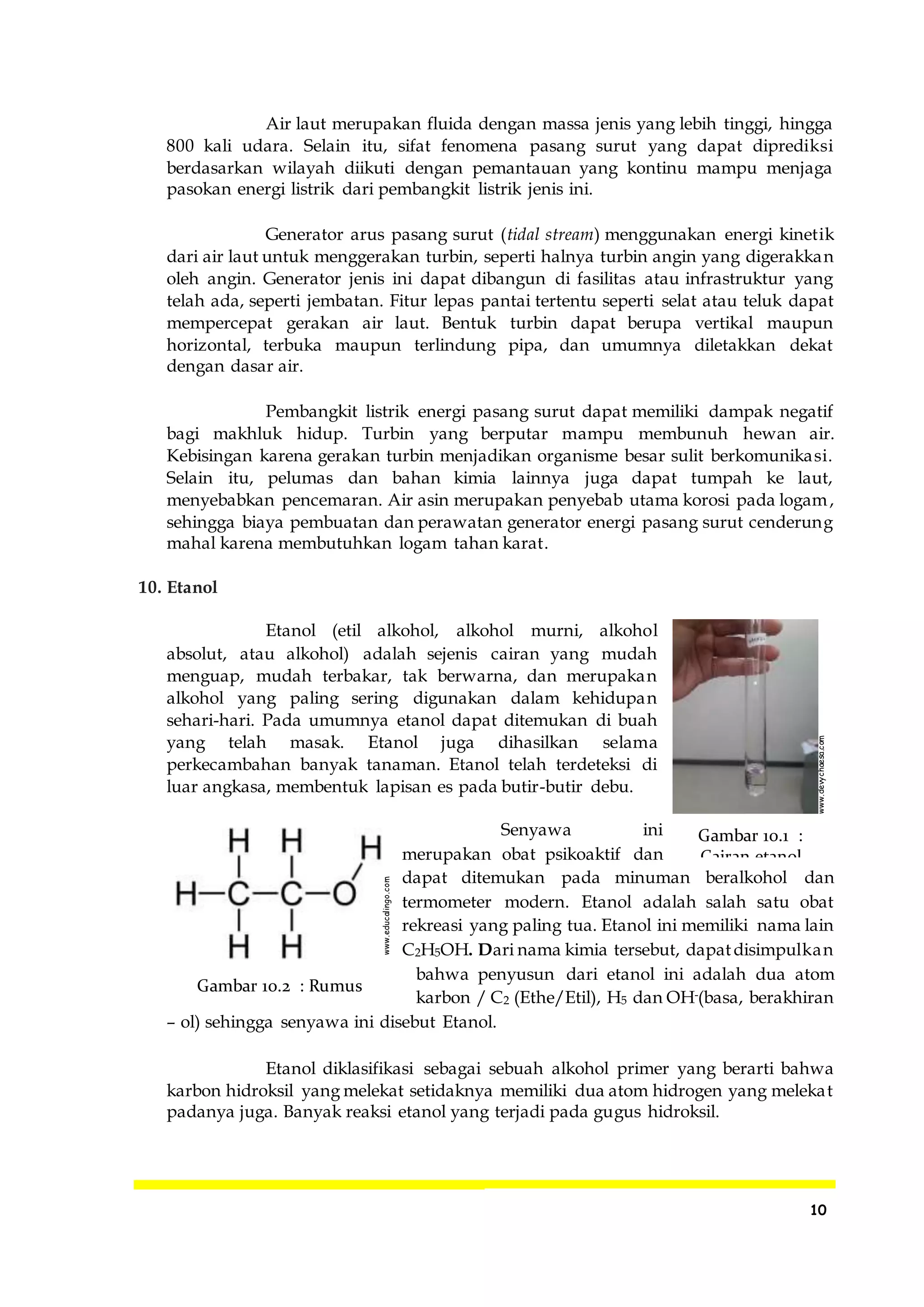 Makalah Sederhana Bahan Bakar Pengganti Bahan Bakar Fosil | DOCX